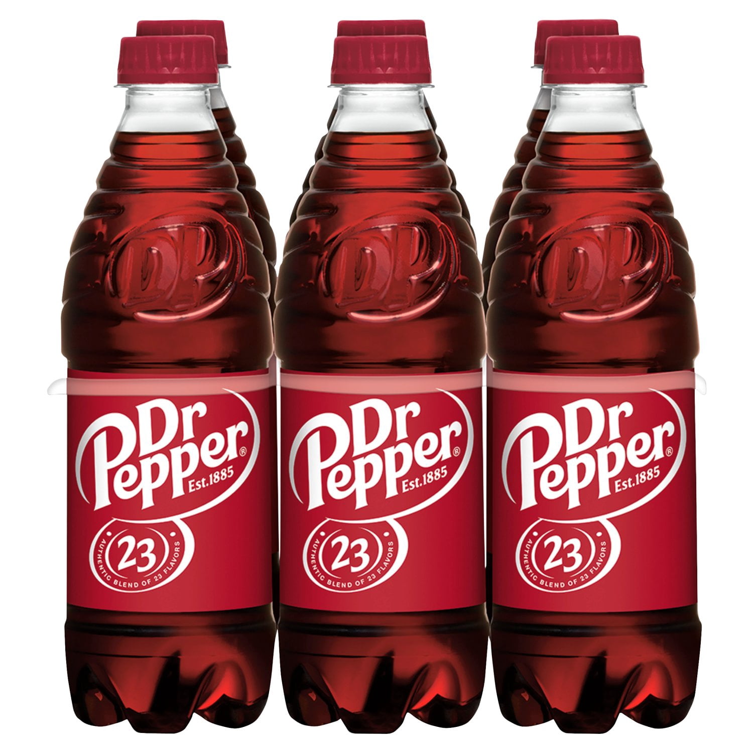 2 Pack - Dr Pepper Soda - 6-16.9 Fl. Oz. Package May Vary - Walmart.com
