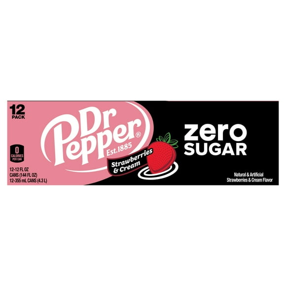 Dr Pepper Cream Soda in Dr Pepper - Walmart.com