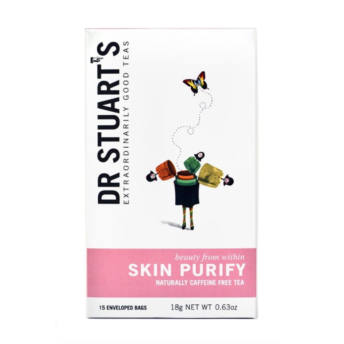 (2 Pack) - Dr Stuarts - Skin Purify Herbal Tea | 15 Bag | 2 PACK BUNDLE ...