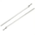 2 Pack Drapery Operating Stick 17Inch Clear Invisble Curtain Pull Rod ...