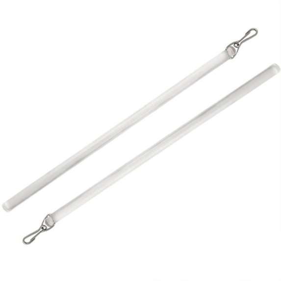 2 Pack Drapery Operating Stick 17Inch Clear Invisble Curtain Pull Rod ...