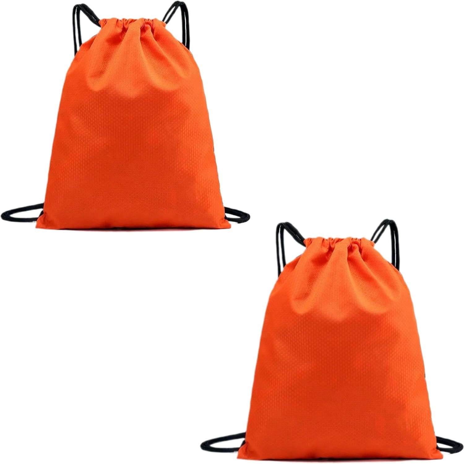 2-Pack Drawstring Backpacks, Soccer-Texture Oxford Fabric, 16.9" x 13.8 ...
