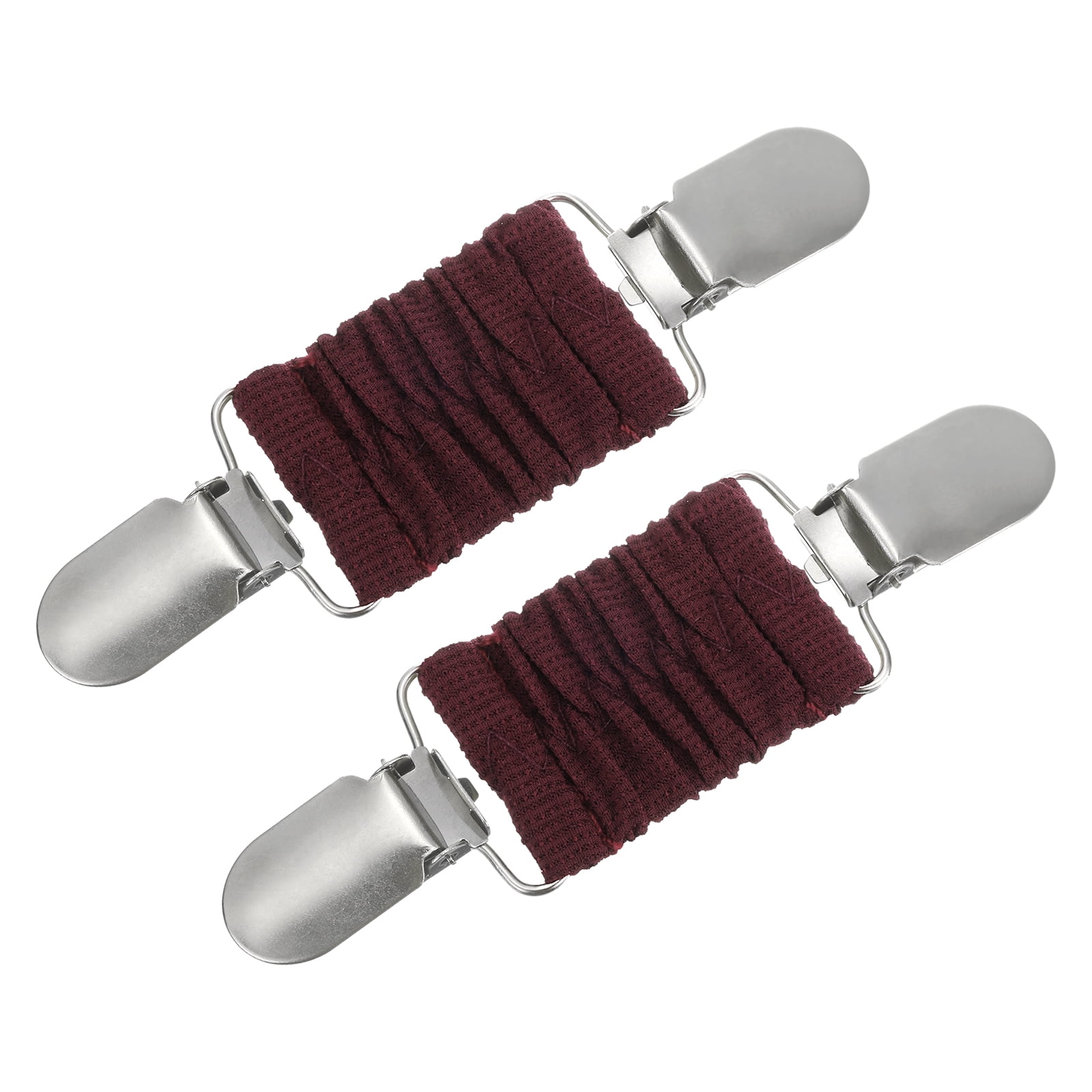 2 Pack Dress Cinch Clips, Tightener Dress Back Cinch Clip(Wine Red ...