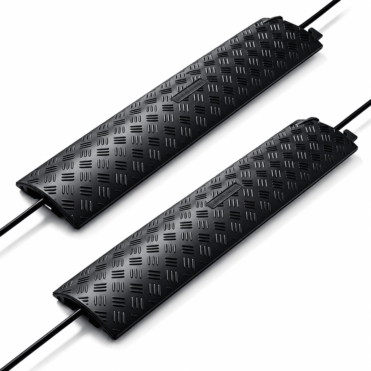 2 Pack Drop Over Cable Cover, 40"x5.3"x1", Heavy Duty Cable Hose ...