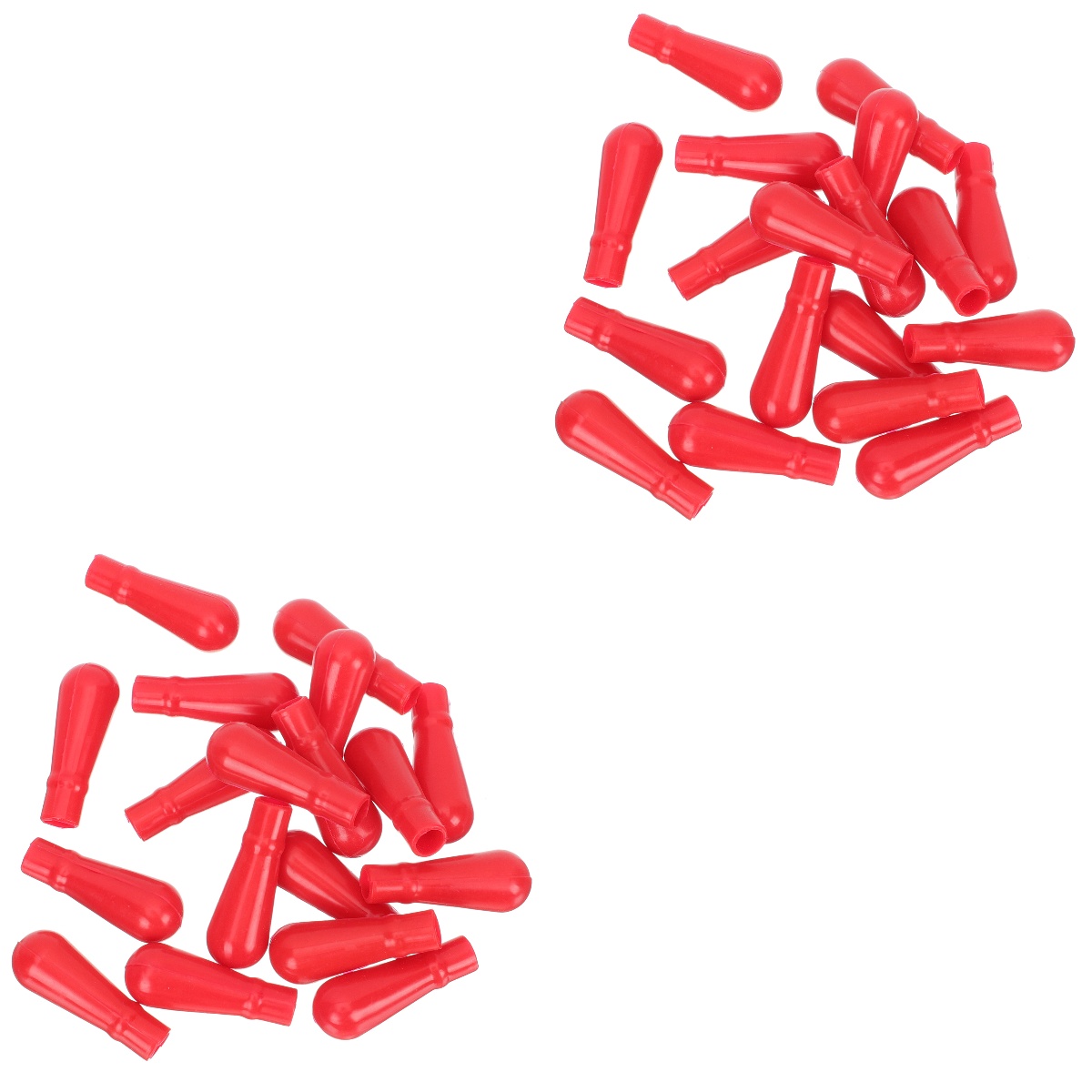 2 Pack Dropper Bulb Caps Pipette Head for Gummy Mold Liquid Red ...