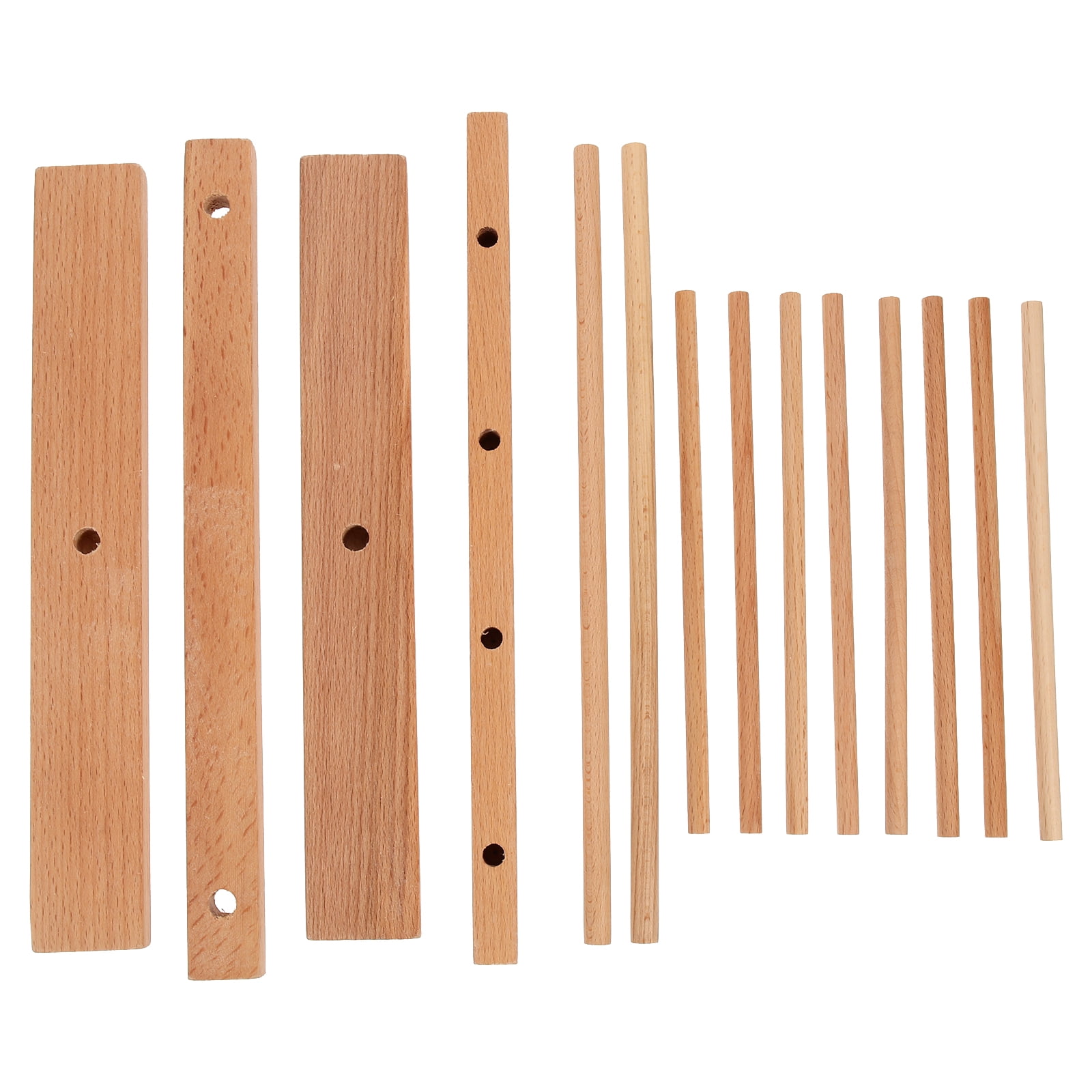 2 Pack Drying Rack Clothes Pasta Tools Dryer Bar Vermicelli Wooden ...