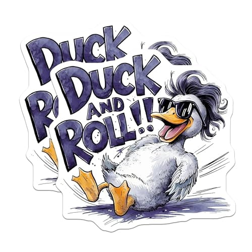 (2 Pack) Duck and Roll Magnets Magnets - Funny Duck Decor - Unique ...