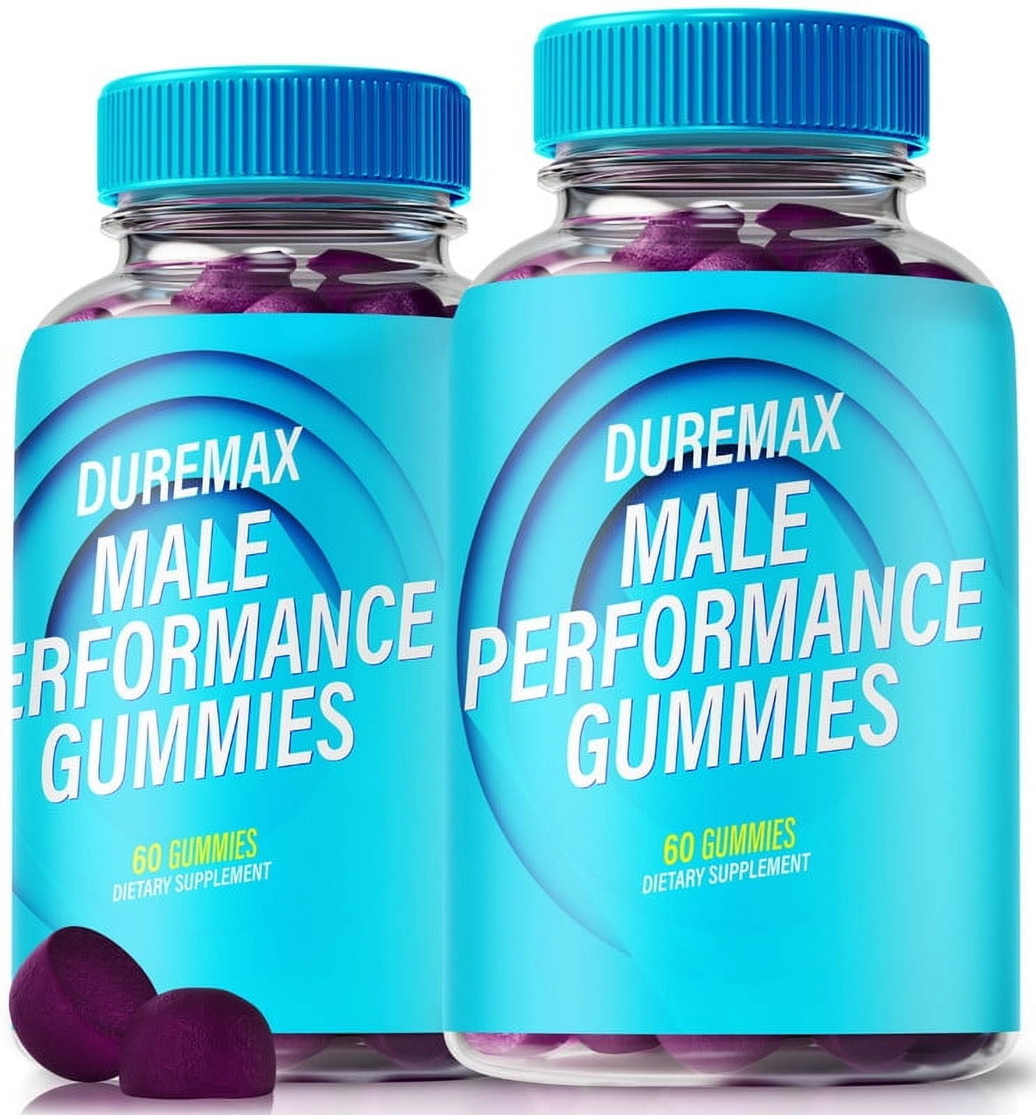 (2 Pack) Duremax Gummies – Official Duremax ME All-Natural Gummy for ...