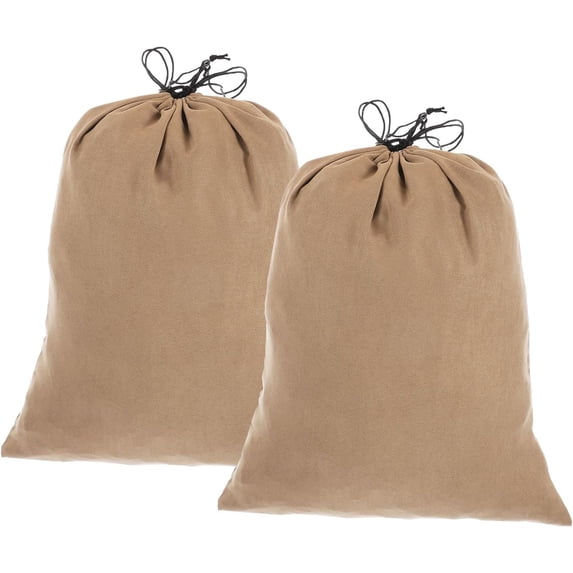 2 Pack Dust Bags for Handbags, 15.8x19.7" Cotton Drawstring Storage ...