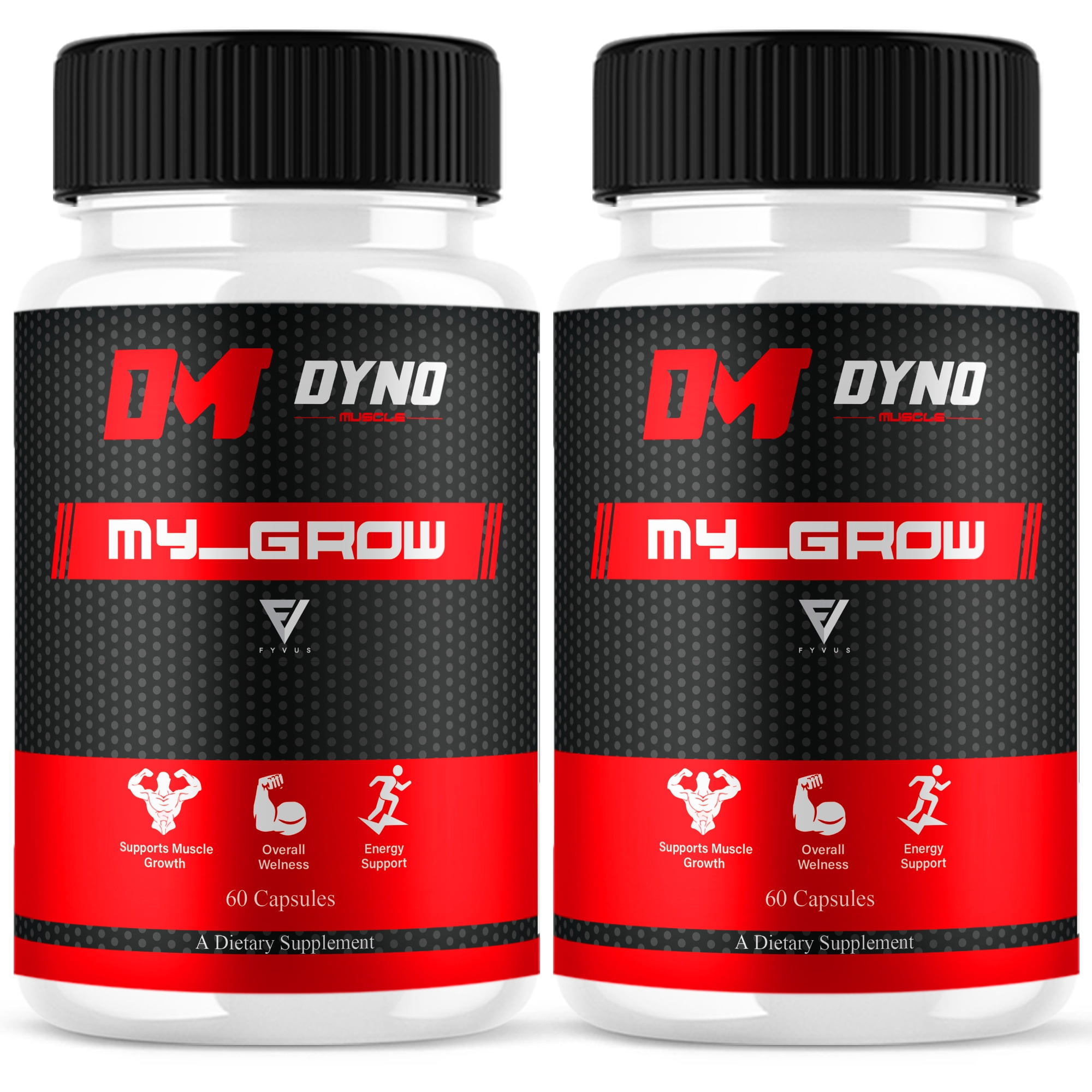 (2 Pack) Dyno My-Grow Muscle Support Dyno My-Grow Supplement (120 ...