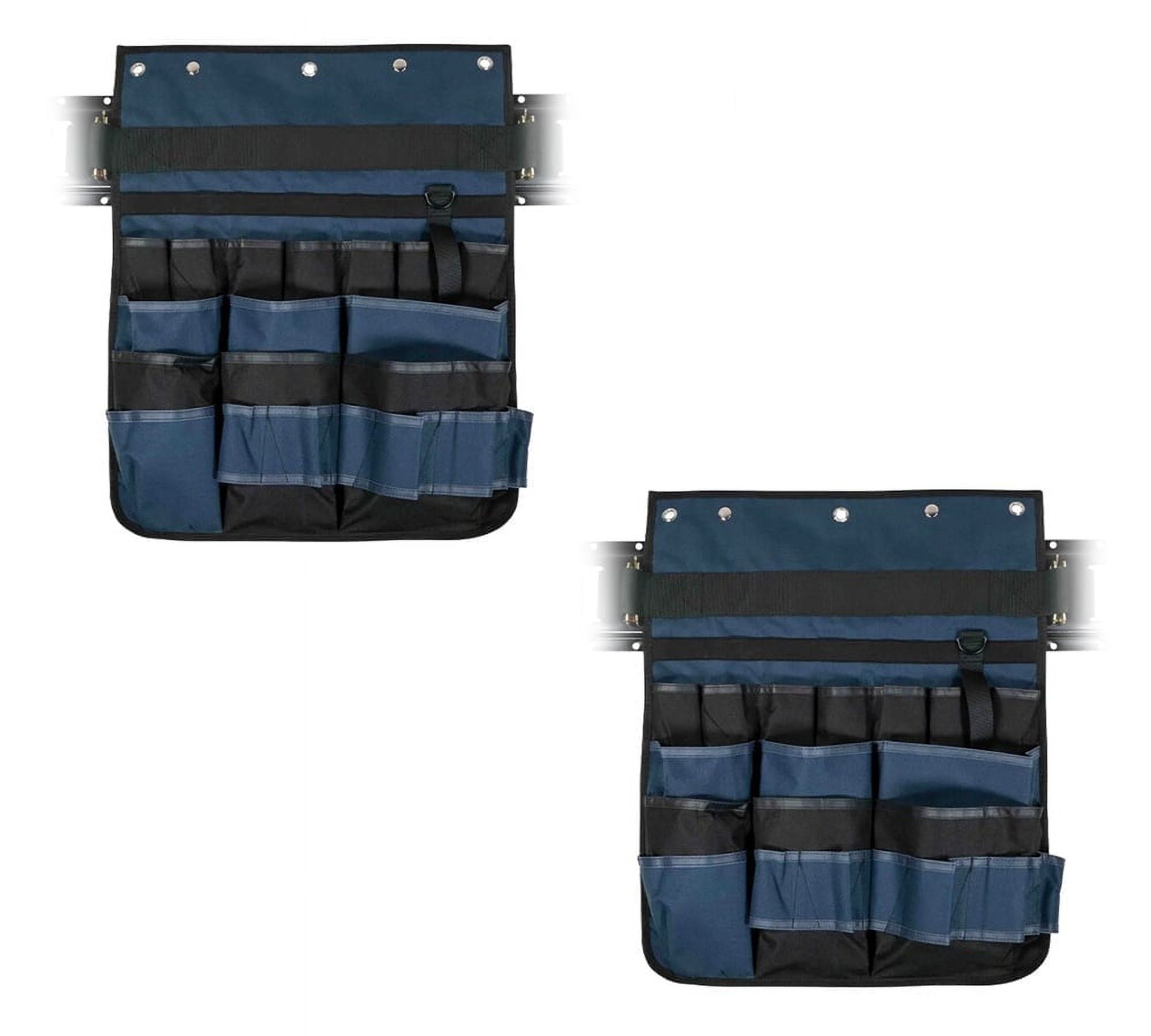 (2 Pack) E-Track Hanging Tool Organizer - Enclosed Trailer Wall Hanging ...