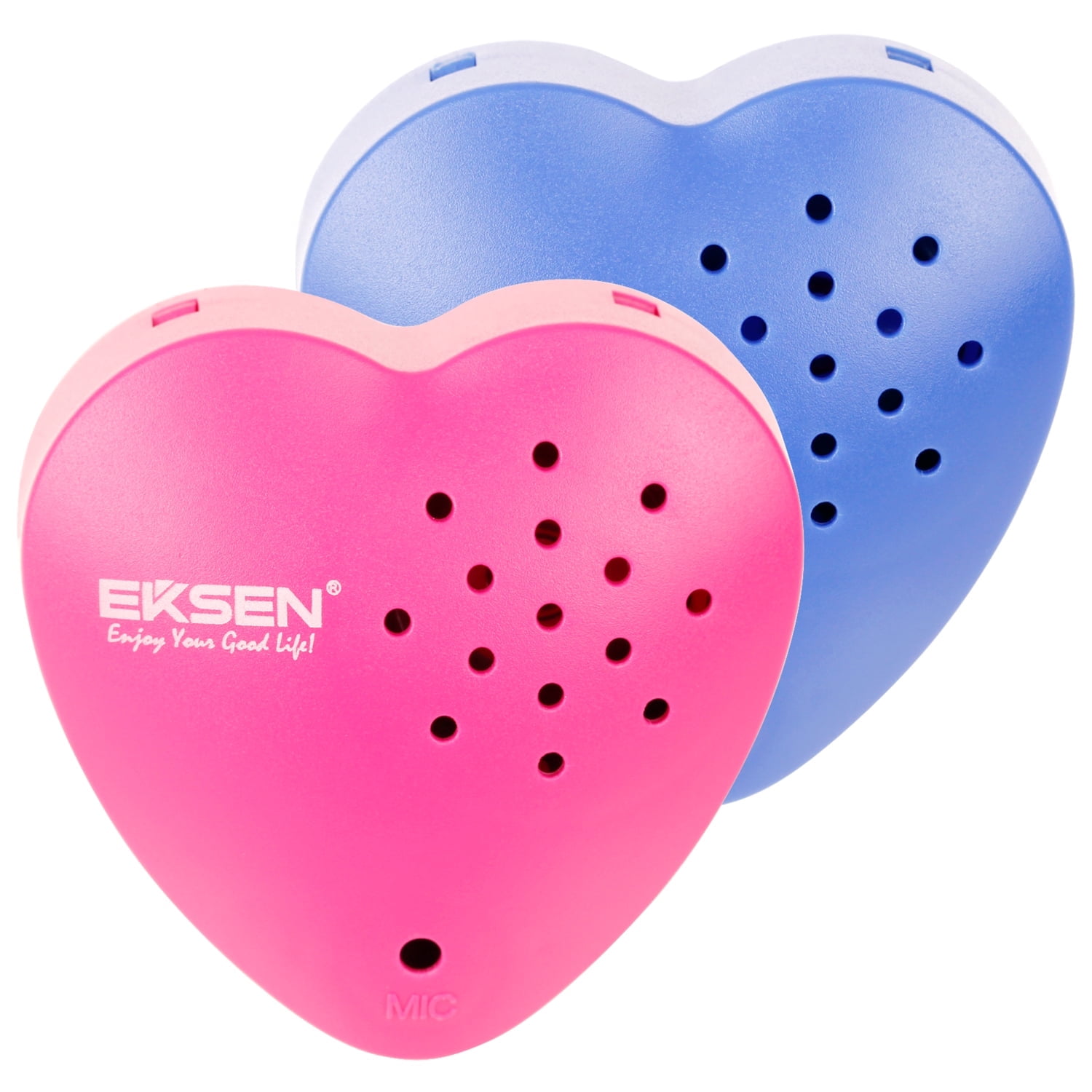 2 Pack EKSEN Stuffed Animal Voice Recorder, 30 Seconds Personal Voice ...