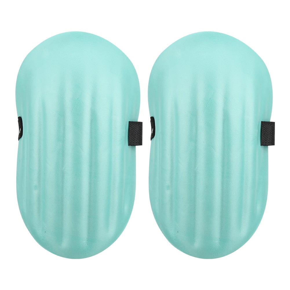 2-Pack EVA Foam Knee Pads - Adjustable Leg Protectors with Hook Straps ...