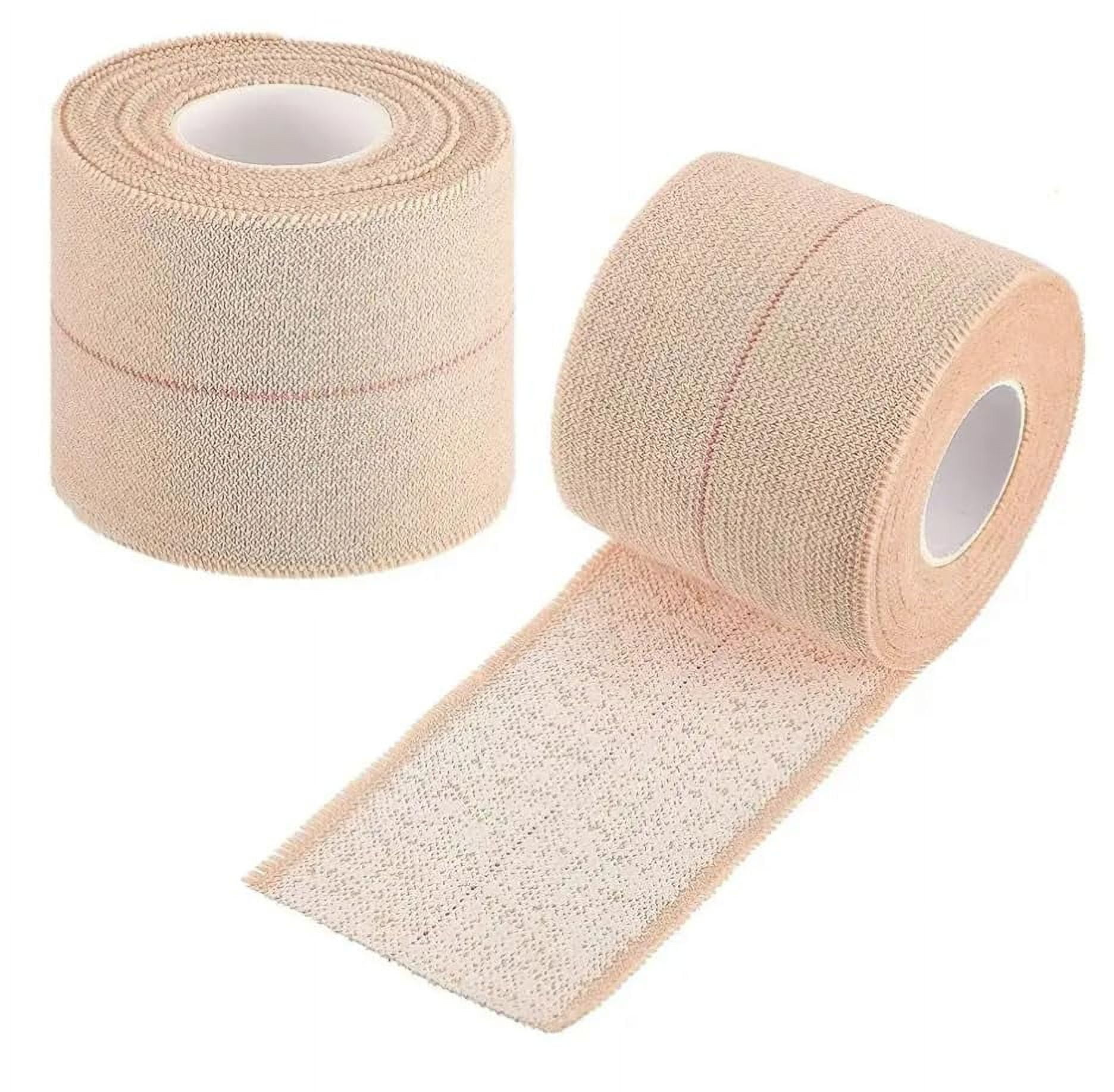 2 Pack of Elastic First Aid Tape Flexible Stretch Adhesive Bandages ...