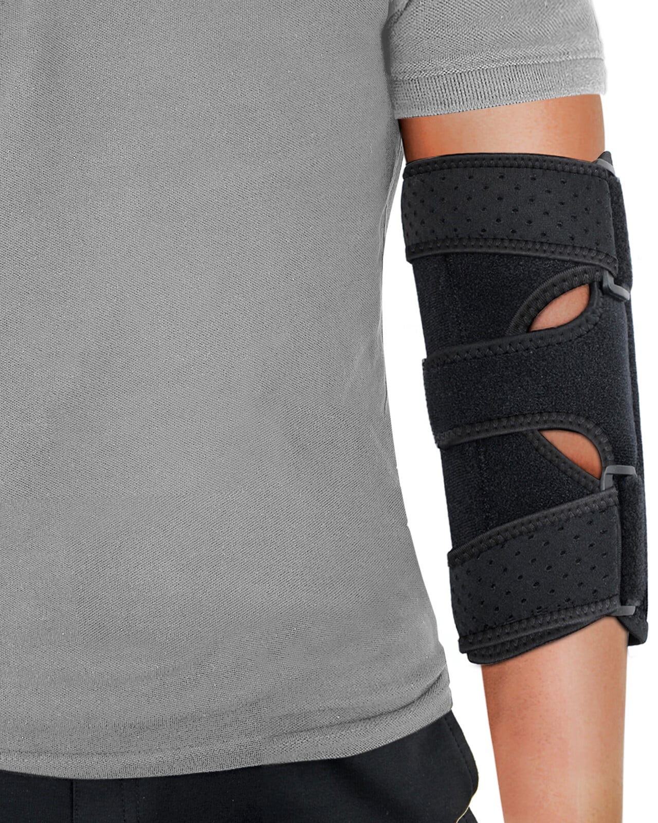 ZOUYUE Elbow Brace 2 Pack, Night, Pain, Injury Wrap for Arthritis, Fits ...