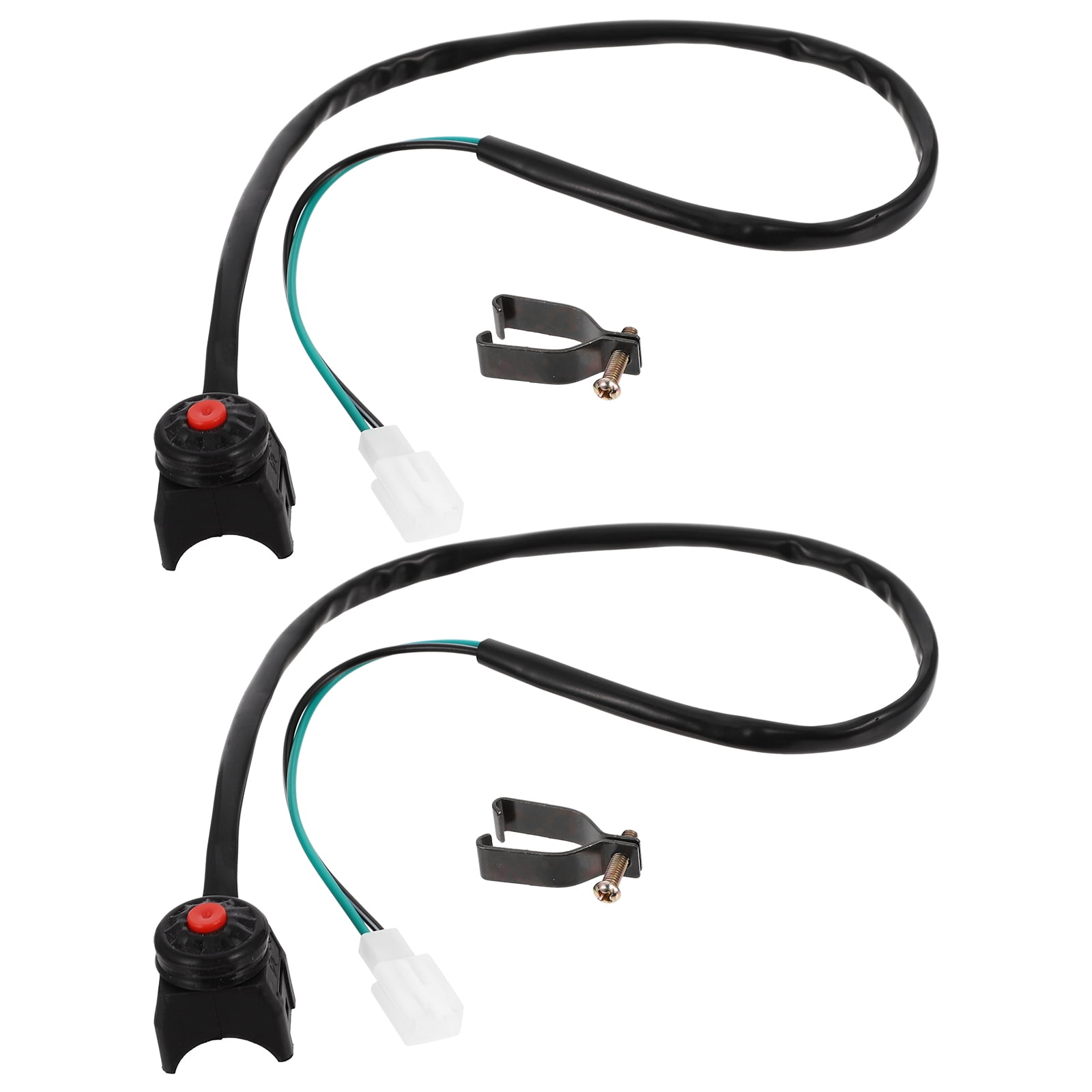 2 Pack Electric Motorcycle Light Scooter Turn Signals Switch 63.5X3CM ...