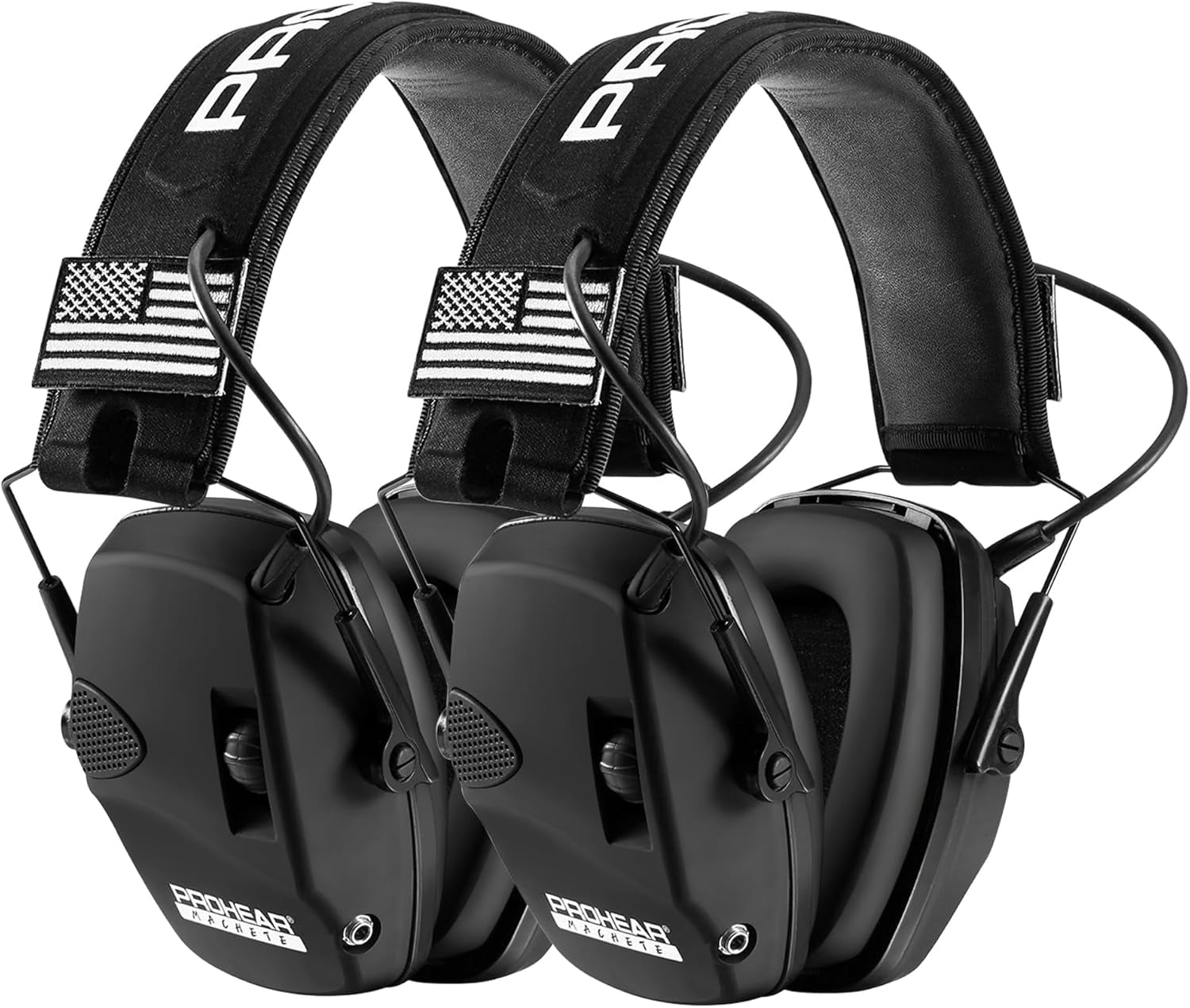 2 Pack Electronic Ear Protection for Shooting with 4X Sound ...