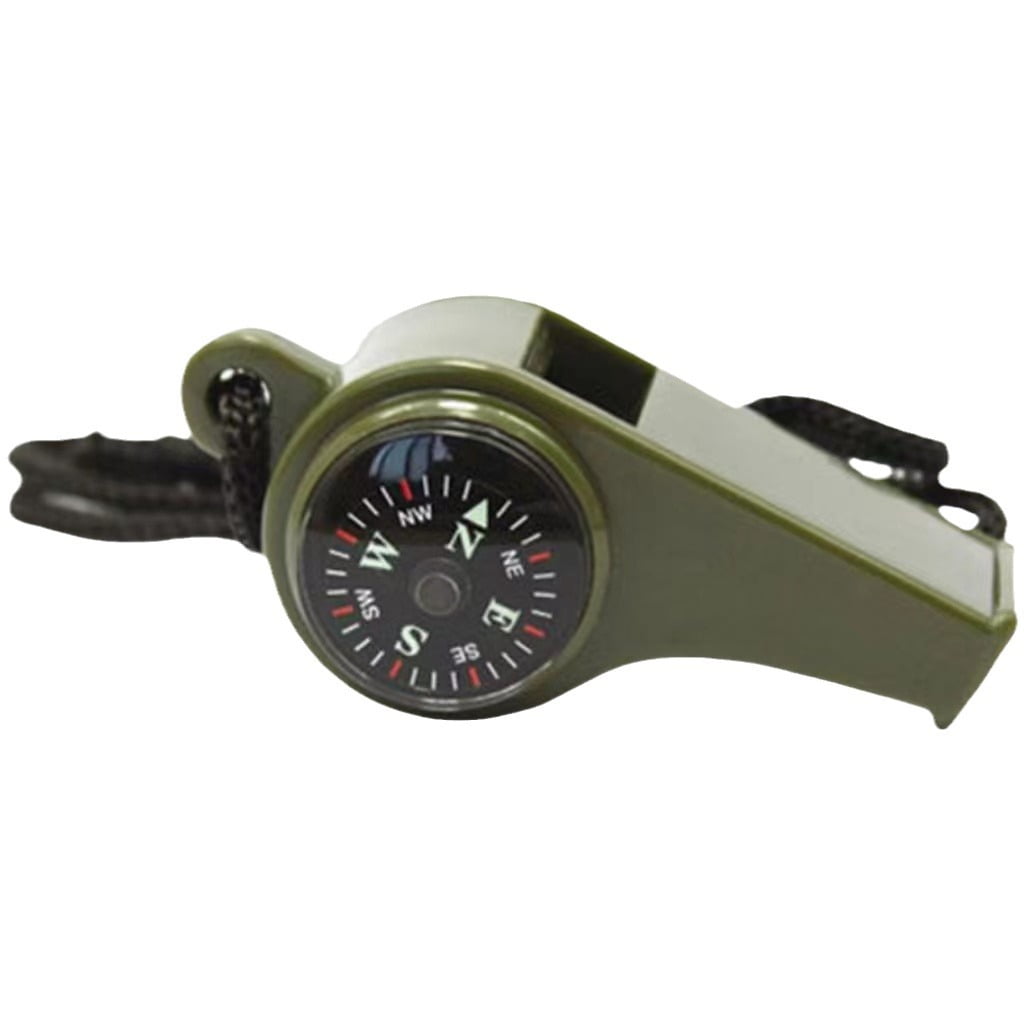 2 Pack Emergency Survival Whistle, 3-in-1 Emergency Whistles with ...