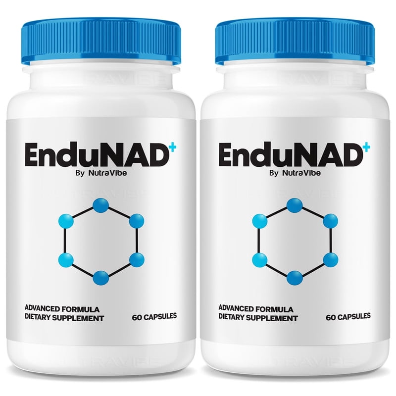 (2 Pack) EnduNAD – Daily Cellular Energy Formula with a Clean, Natural Blend to Help Maintain ...