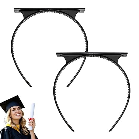 2 Pack Enlarged Graduation Cap Headband - Grad Cap Headband, Don't ...