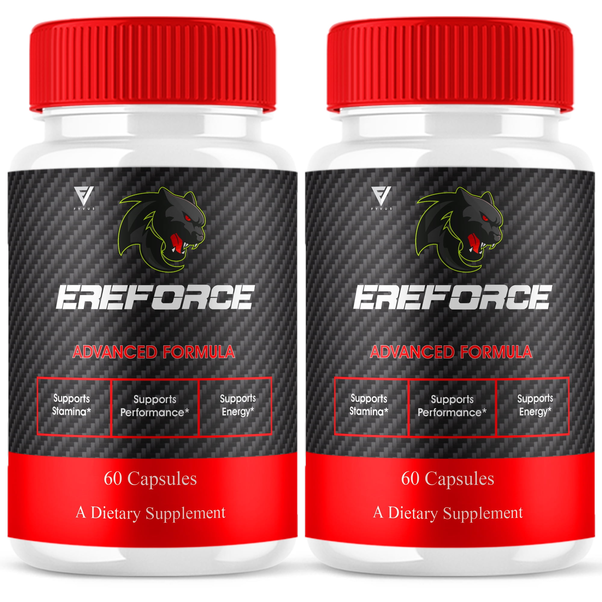 (2 Pack) Ereforce Advanced Formula, Ereforce Daily Health Formula (120 ...
