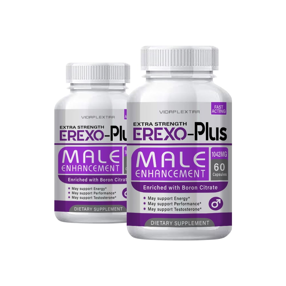 (2 Pack) Erexo-Plus - ErexoPlus Male - Walmart.com