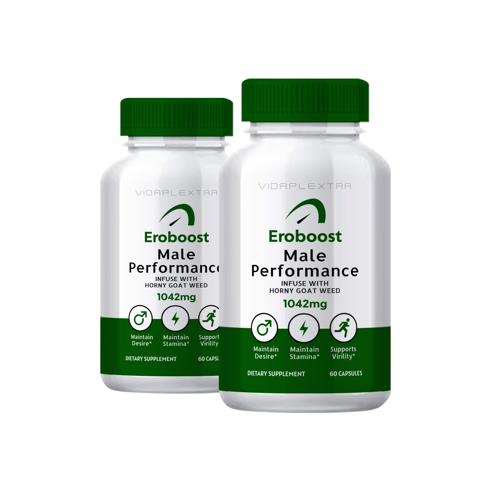 (2 Pack) Eroboost Capsules - Eroboost Male Capsules - Walmart.com