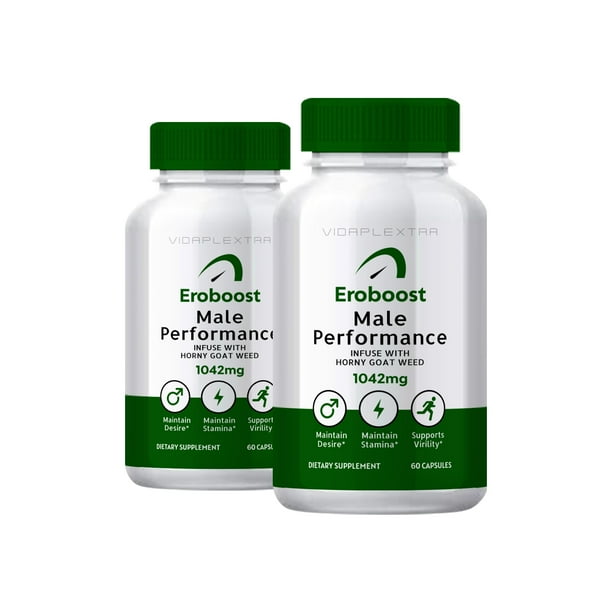 (2 Pack) Eroboost Capsules - Eroboost Male Capsules - Walmart Business ...