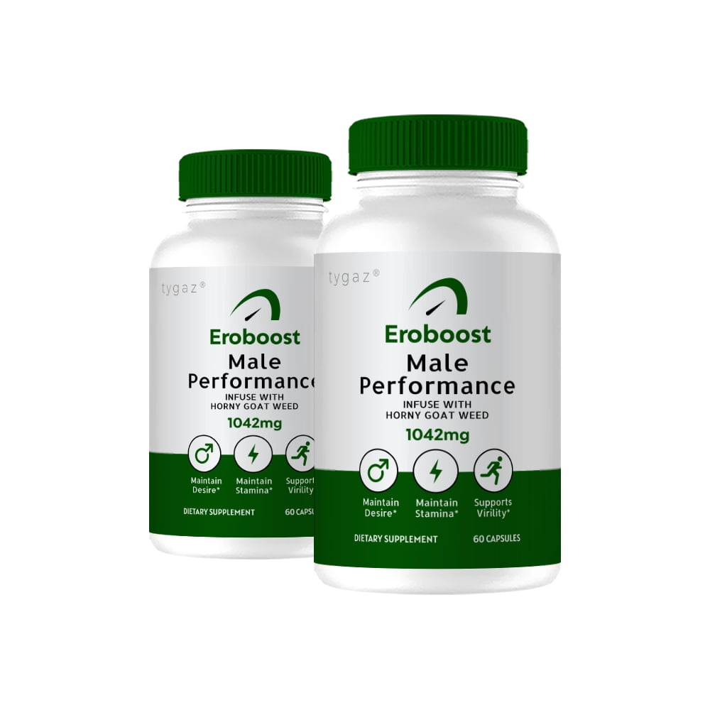 (2 Pack) Eroboost - Eroboost Mens Pill Supplement - Walmart.com