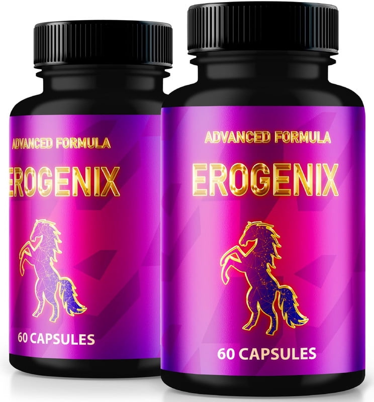 (2 Pack) Erogenix Capsules, Unlock Your Maximum Potential, All Natural Supplement to Support ...