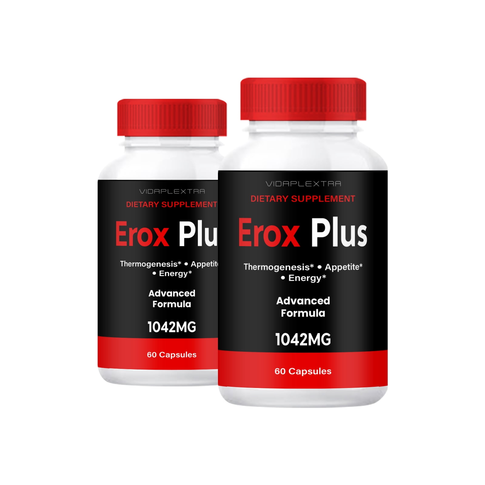 (2 Pack) EroxPlus Capsules - Erox Plus Male Capsules - Walmart.com