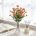 2 Pack Eucalyptus and Camellia Artificial Plants, Lifelike Fake Flowers ...