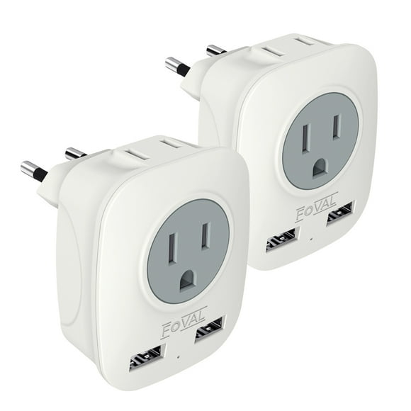 European Plug Adapters in Plug Adapters - Walmart.com