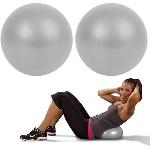 2 Pack Exercise Balls, 8-9 Inch Mini Pilates Yoga Balls, Anti-Burst ...