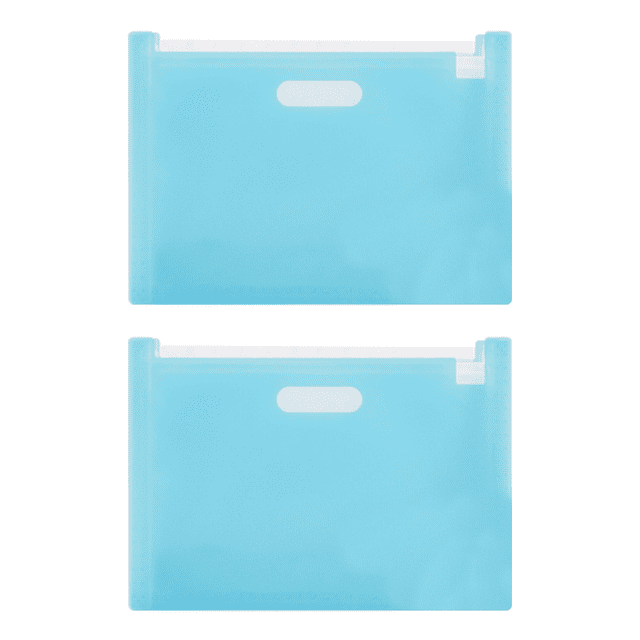 2 Pack Expanding File Folder, 13 Pockets with Sticky Labels, Expandable ...