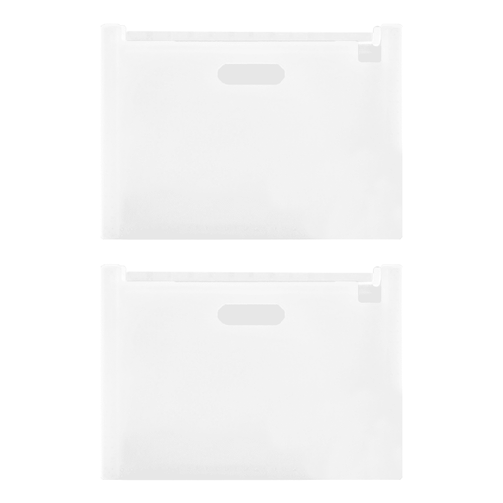 2 Pack Expanding File Folder, 13 Pockets with Sticky Labels, Expandable ...