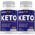 (2 Pack) Extra Burn Keto Pills, Advanced Ketogenic Formula (120 ...