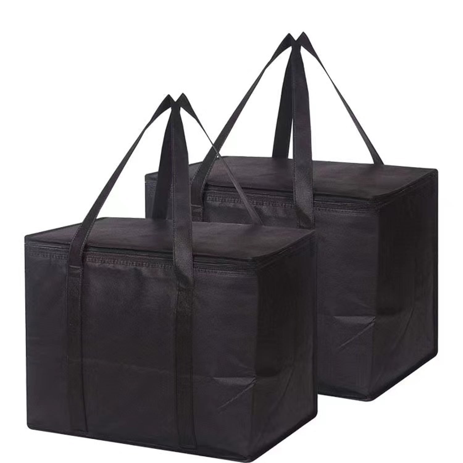 2 Pack Extra Large Insulated Delivery Bag Cooler Bags Keep Food Warm ...