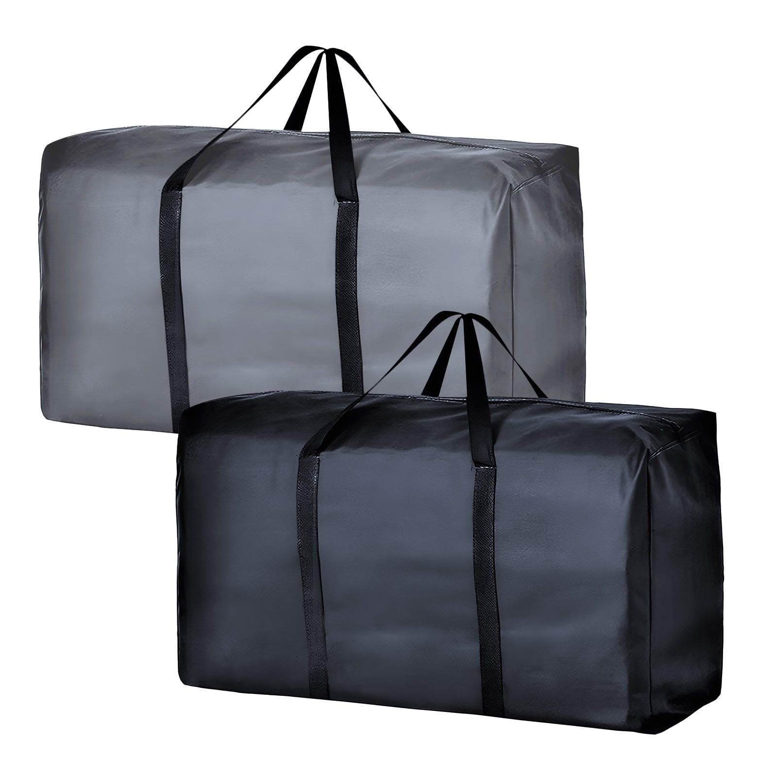 2 Pack Extra Large Moving Bags with Strong Zippers & Carrying Handles ...
