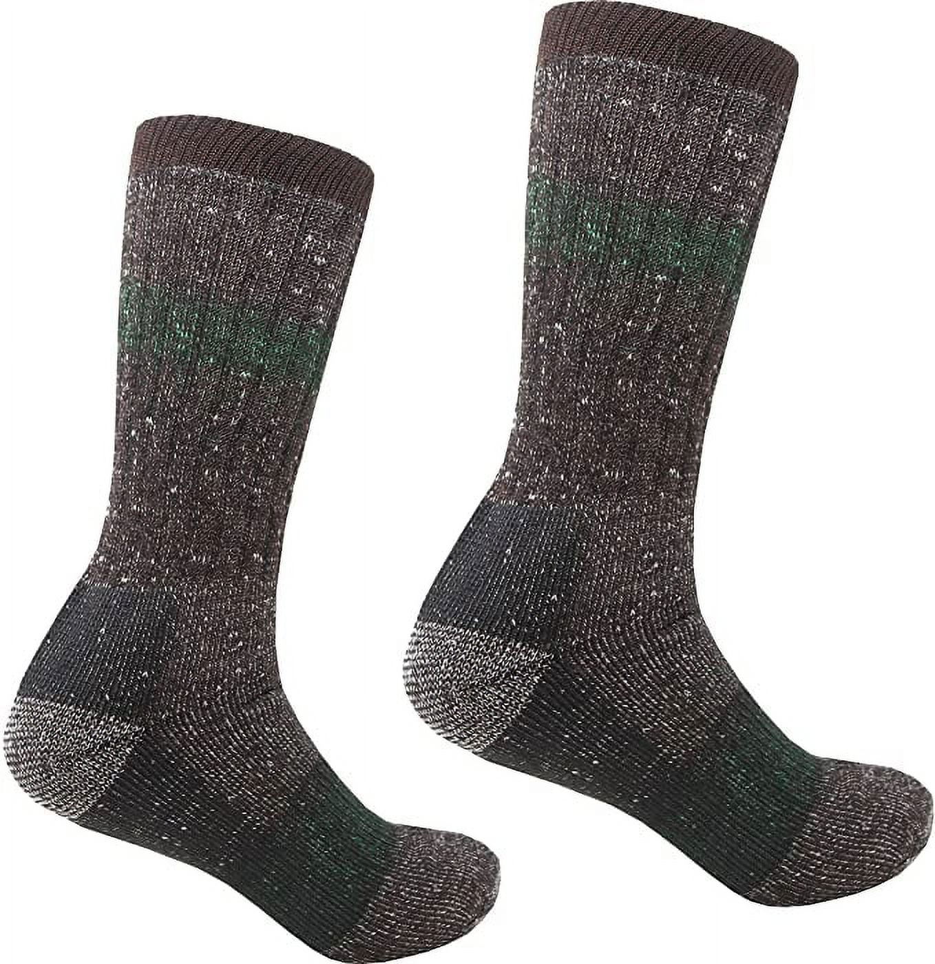 2 Pack Extreme Weather Camo Thermal Socks - Merino Wool Blend Big size ...