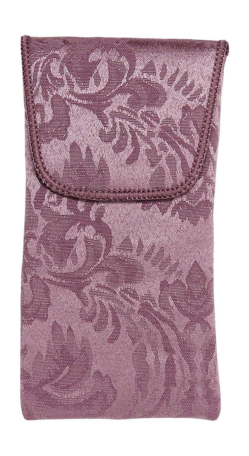 2 Pack Fabric Eyeglass Case Top Closure, Slip In Eyeglass Case Soft For ...