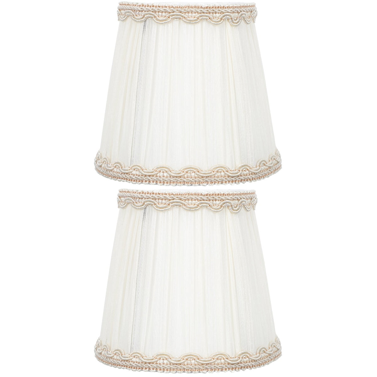 2 Pack Fabric Lampshade Light Bulb Lamp Cover Lamp Shades for Wall ...