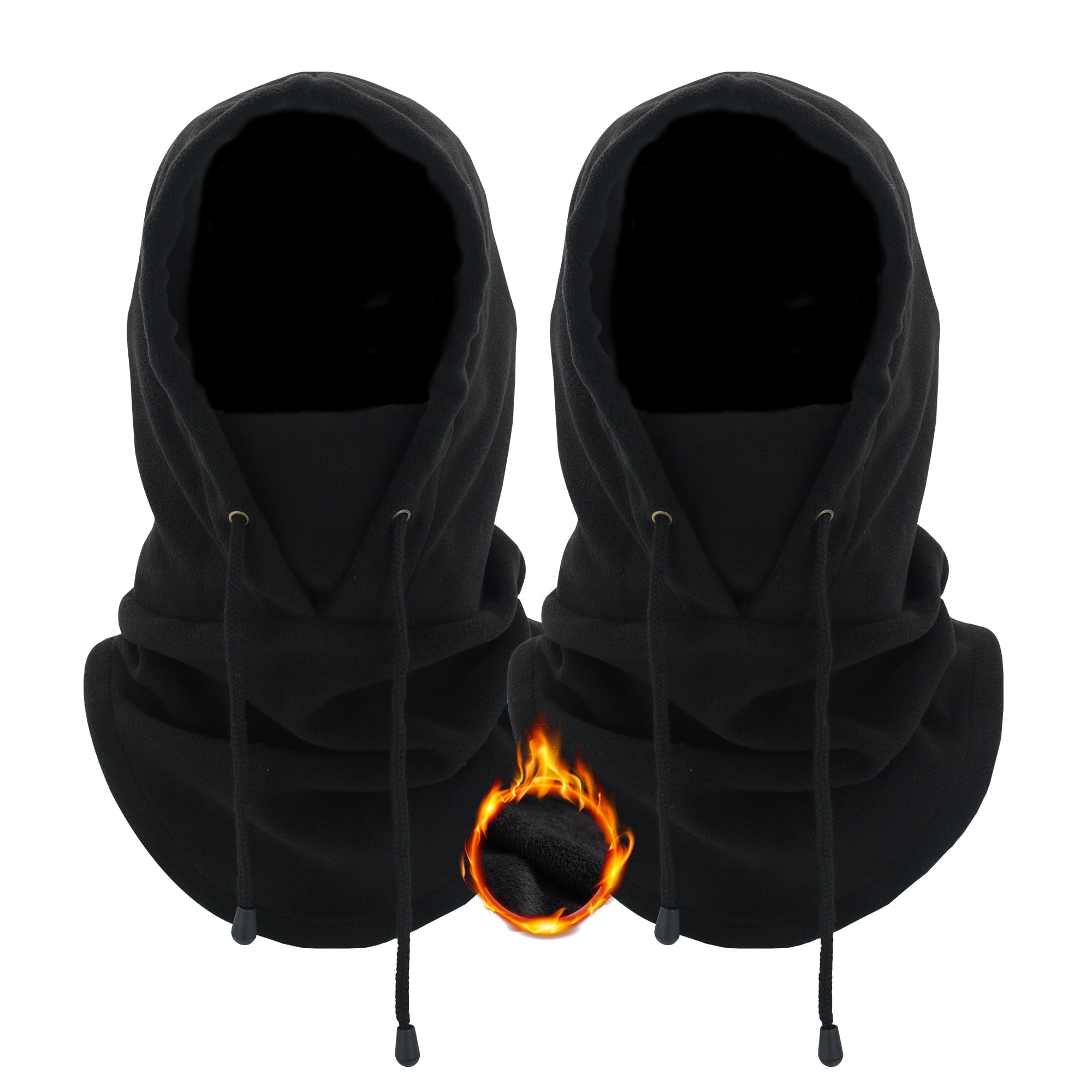 2 Pack Winter Balaclava Face Mask Thermal Windproof Ski Masks Cold ...