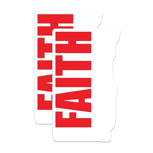 (2 Pack) Faith Magnets - Inspirational Quotes - Positive Affirmations ...