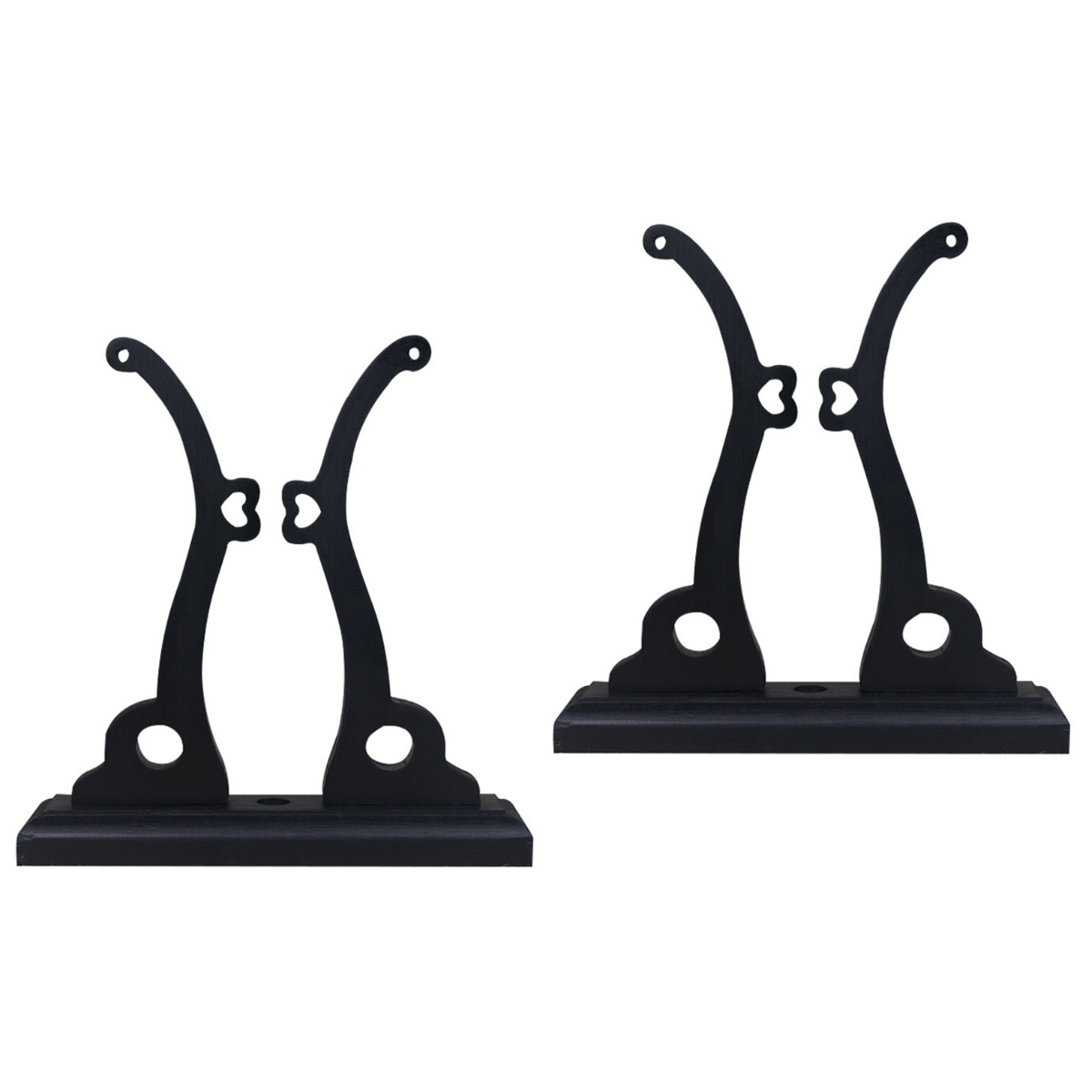 2 Pack Fan Display Stand Ornament Picture Frame Table Top Easels for ...