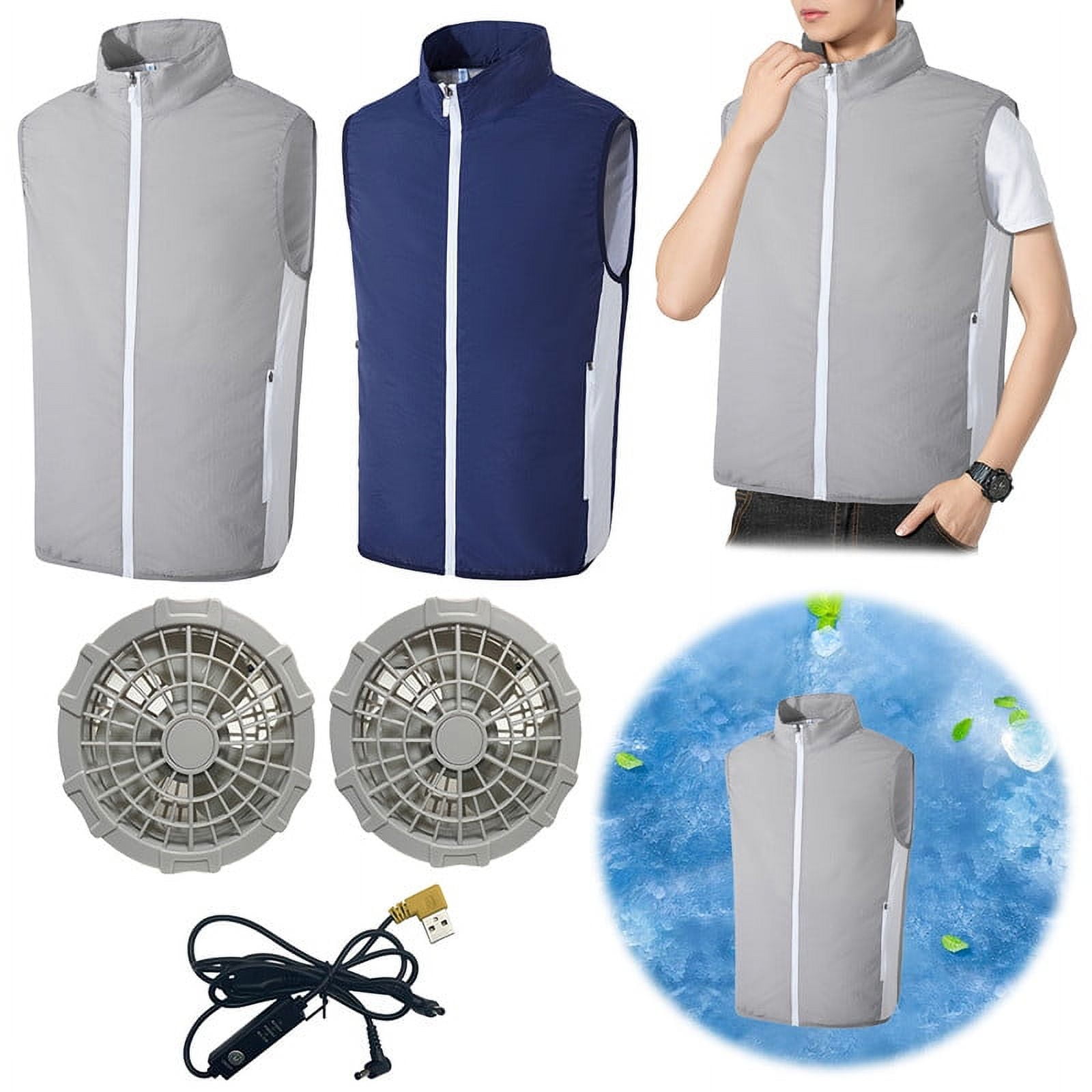2 Pack Fans for Cooling Vest Air Conditioner Clothes - Walmart.com