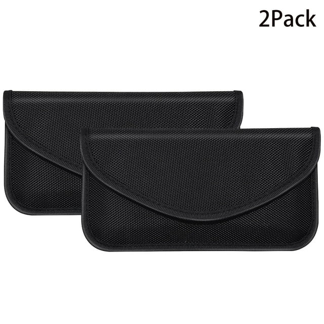 2 Pack Faraday Bag RFID Signal Blocking Shielding Pouch Cell Phone ...