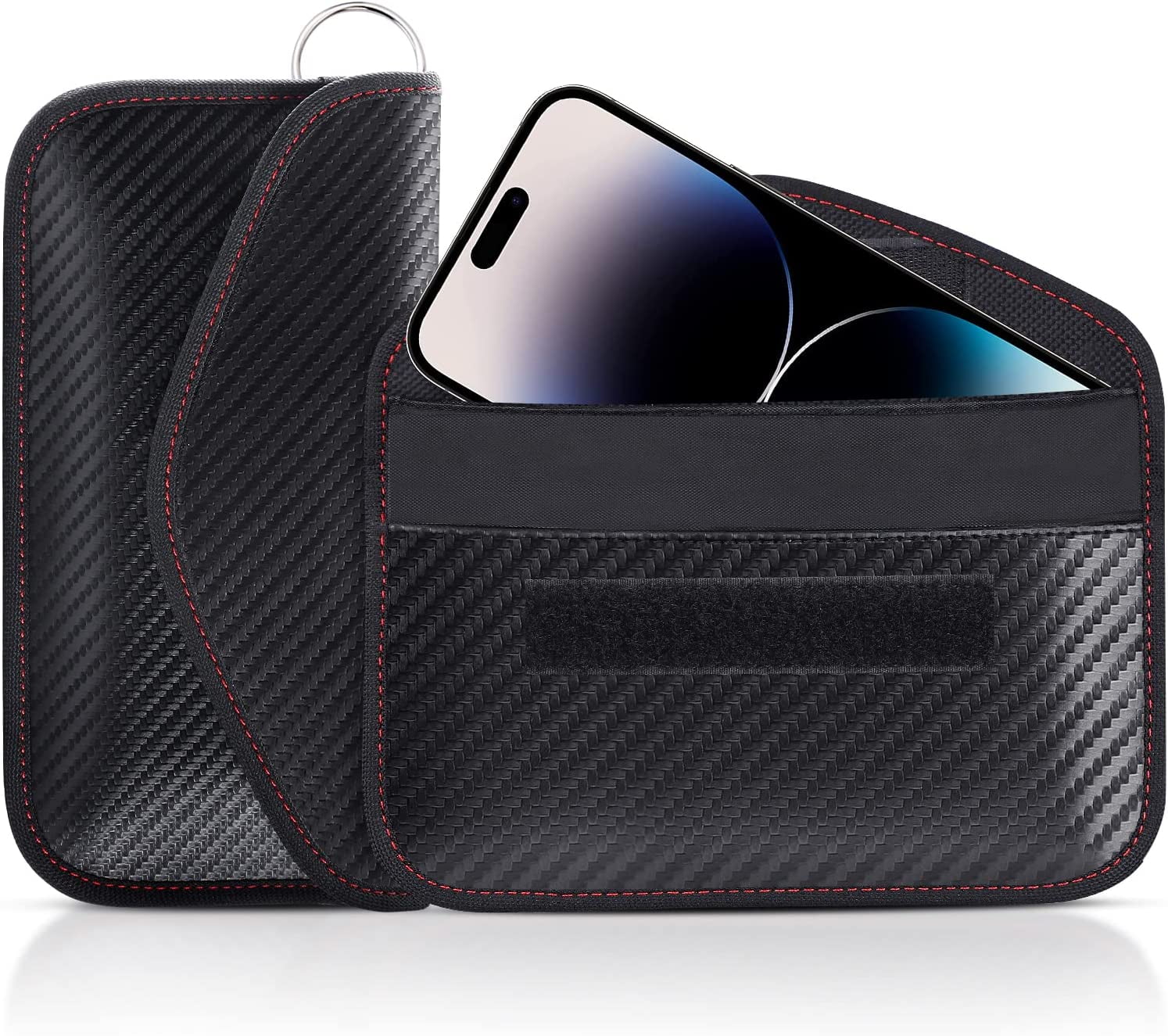 2 Pack Faraday Bags for Phones and Car Keys,RFID Signal Blocking Bag ...