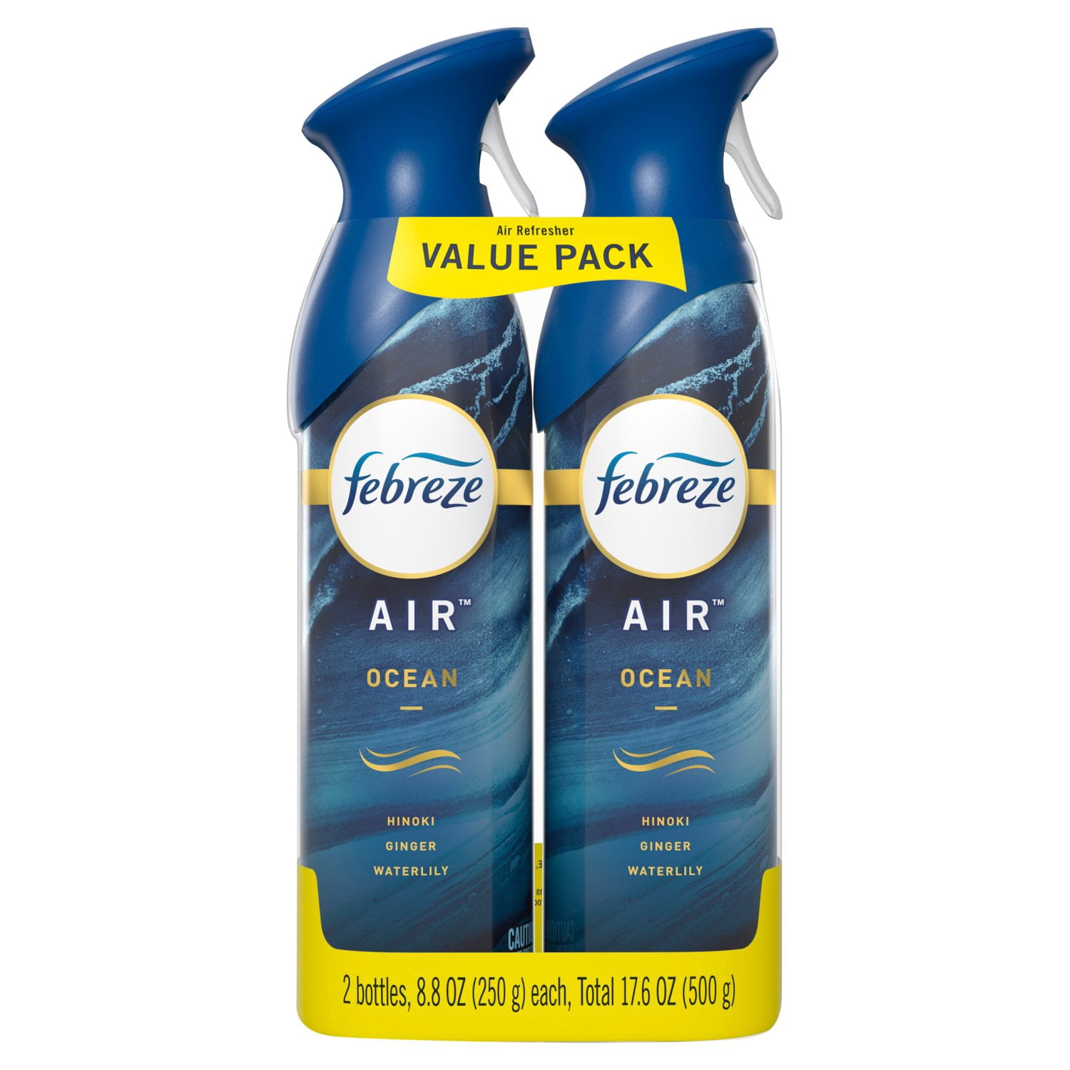 2 Pack - Febreze Air Effects Ocean 2pk 17.6 oz Package May Vary ...