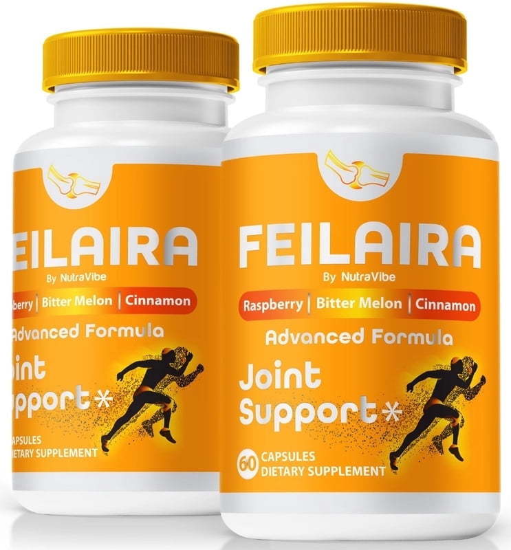 (2 Pack) Feilaira Joint Support Capsules – Premium All-Natural Bones ...